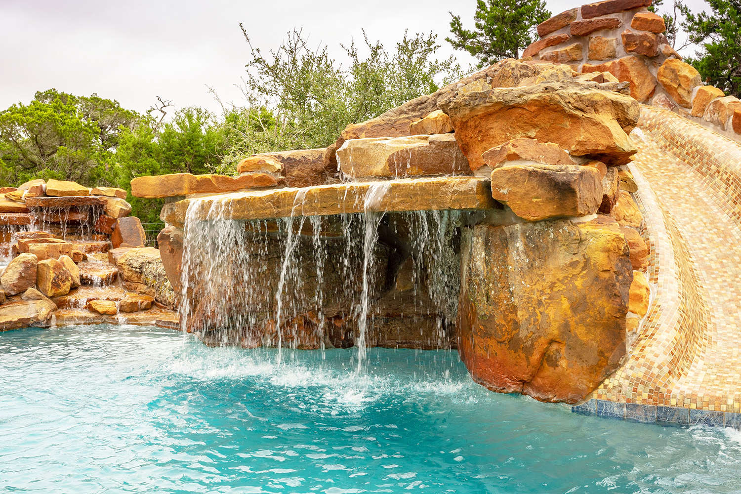 Elegant Pool Fountains Installation Fruit Cove - East Coast Custom Pools