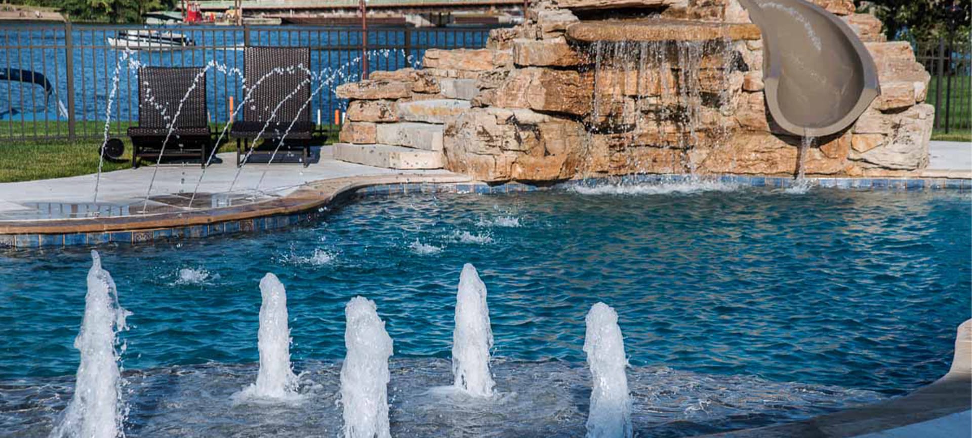 Unique Swimming Pool Water Features Ponte Vedra, FL - East Coast Custom ...